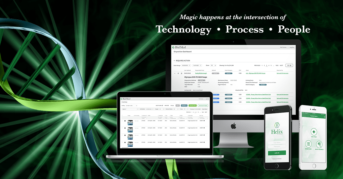 Helix Inventory Management Software Suite | BidMed